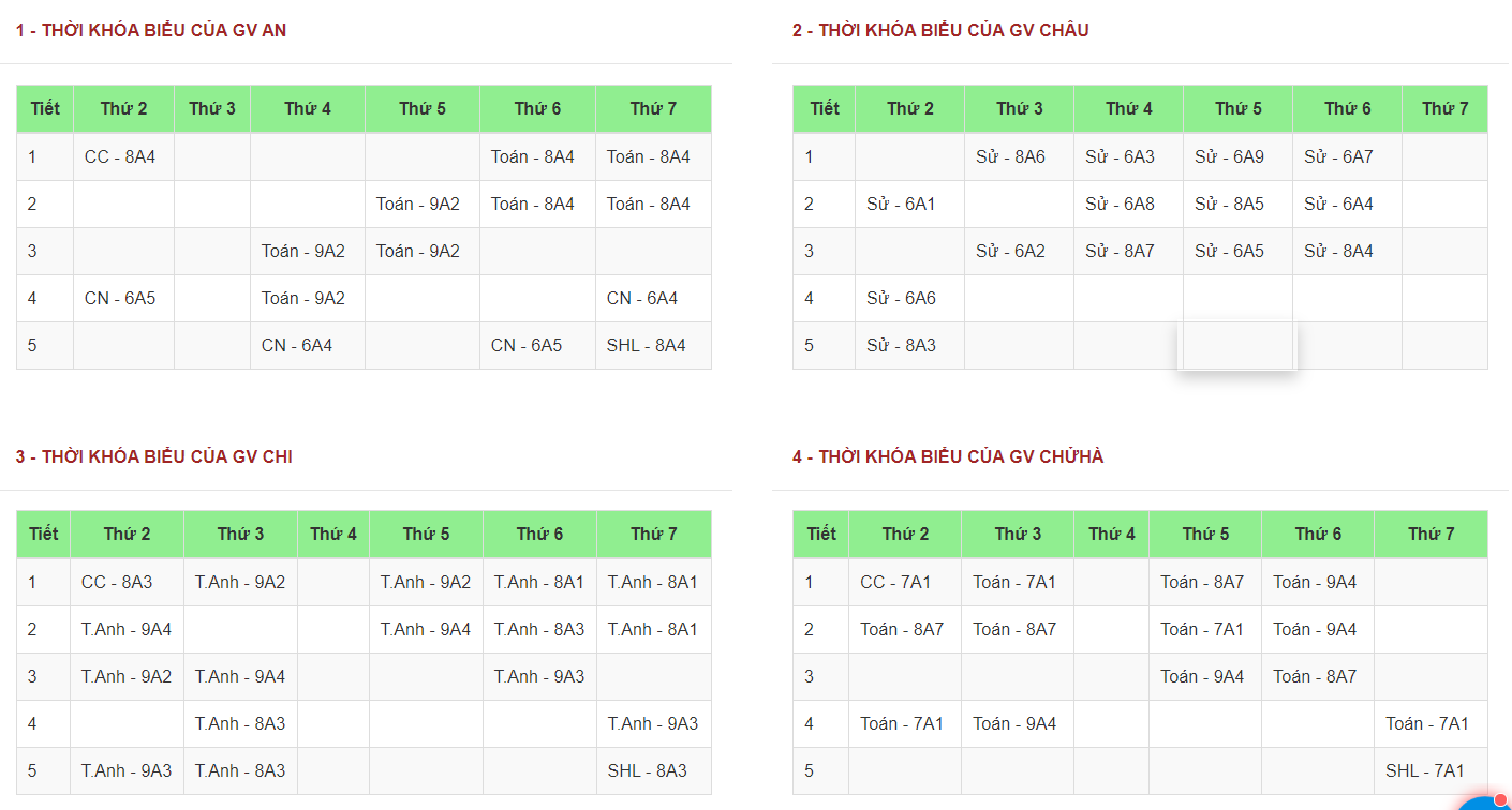 Hướng dẫn sử dụng phần mềm xếp TKB